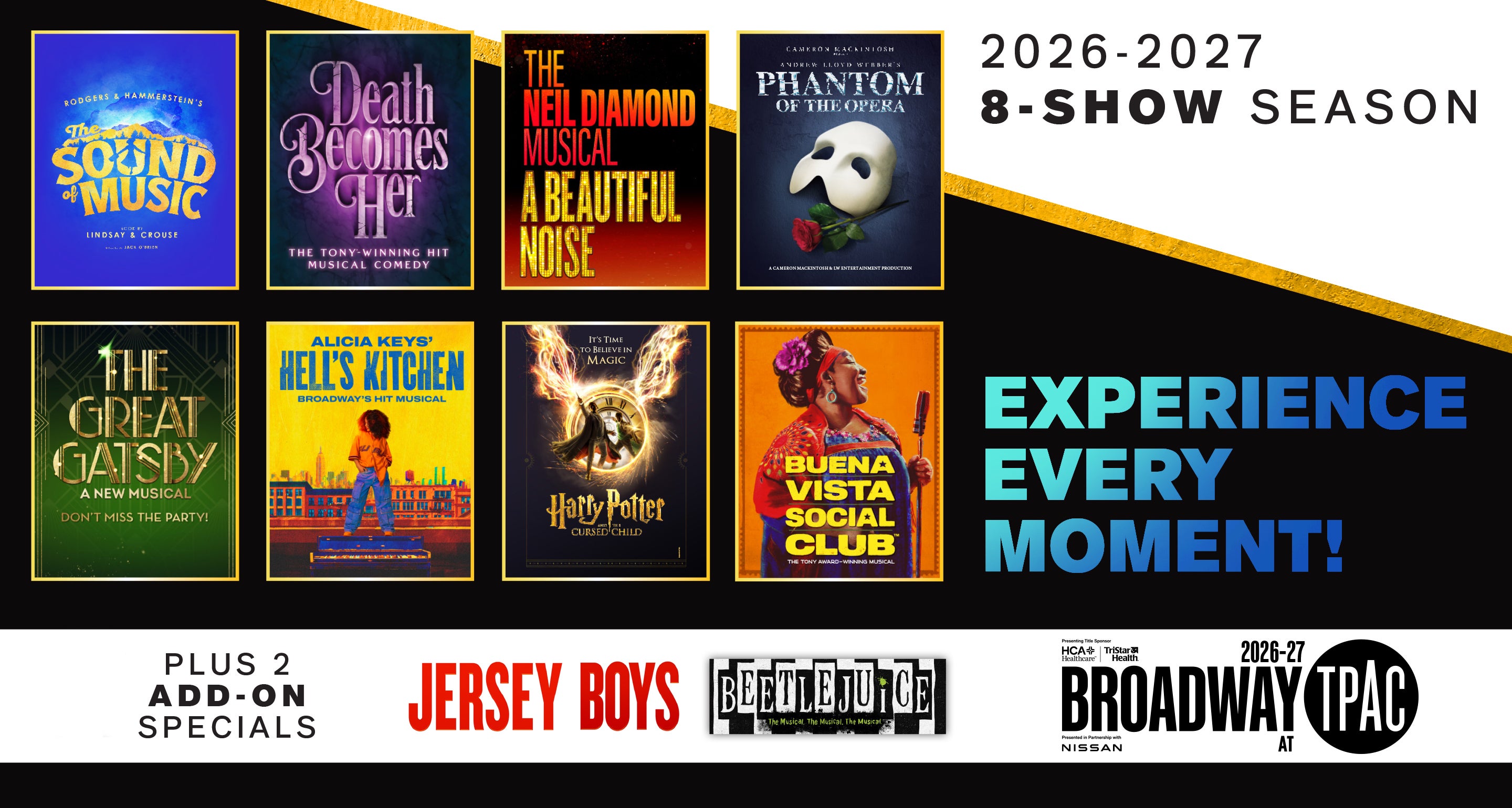 26-27 Broadway Season | Tennessee Performing Arts Center